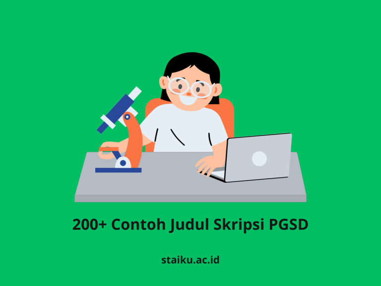 200+ Contoh Judul Skripsi PGSD - STAI Kuningan