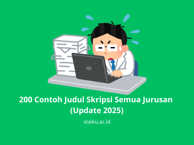200 Contoh Judul Skripsi Semua Jurusan (Update 2025) - STAI Kuningan